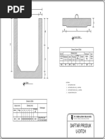 Detail Saluran Drainase Tipe U | PDF