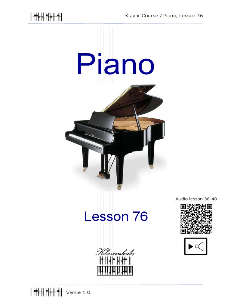 Piano Lessons for Intermediate Players | PDF | Piano | Tempo