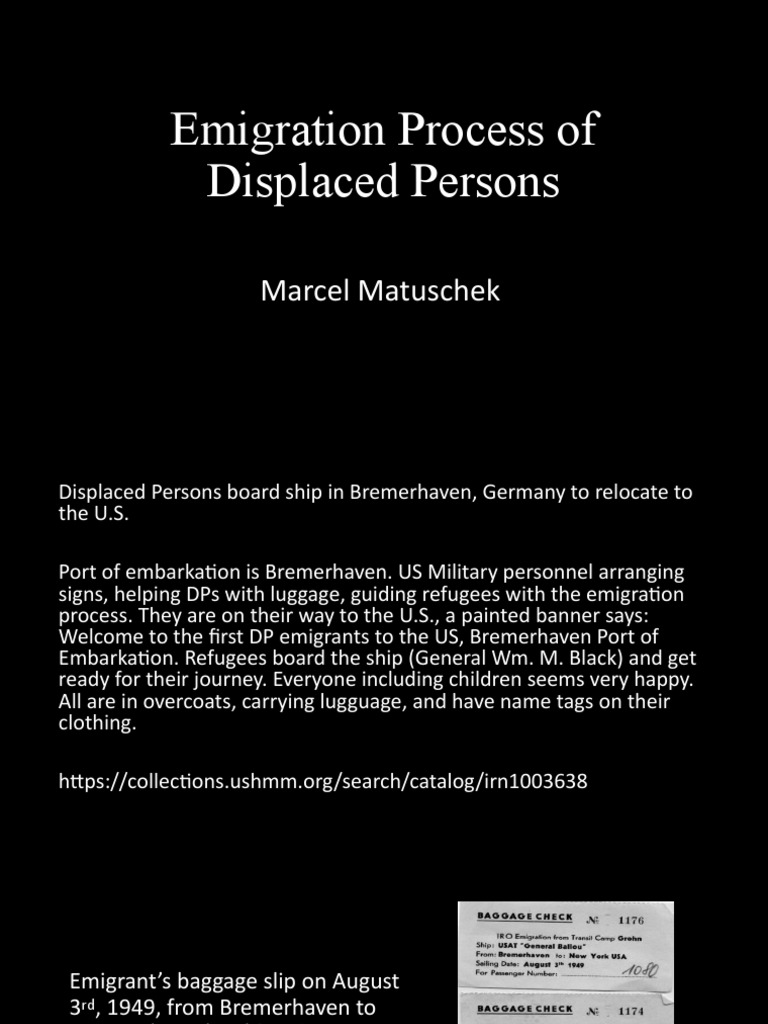 Emigration Process | PDF | Ships | Shipping