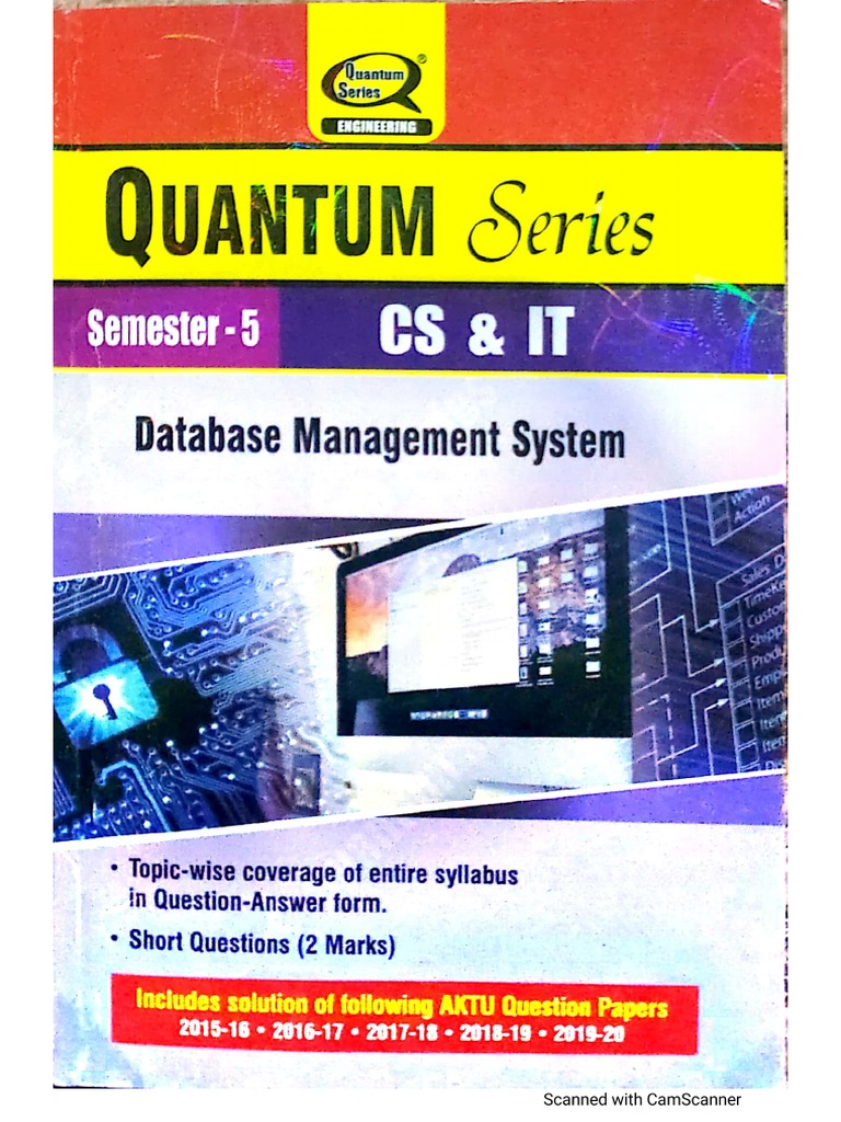 Dbms Quantum Pdf 