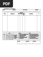 FM-K3-03-01 - Formulir Identifikasi Bahaya Penilaian Dan Pengendalian Risiko | PDF