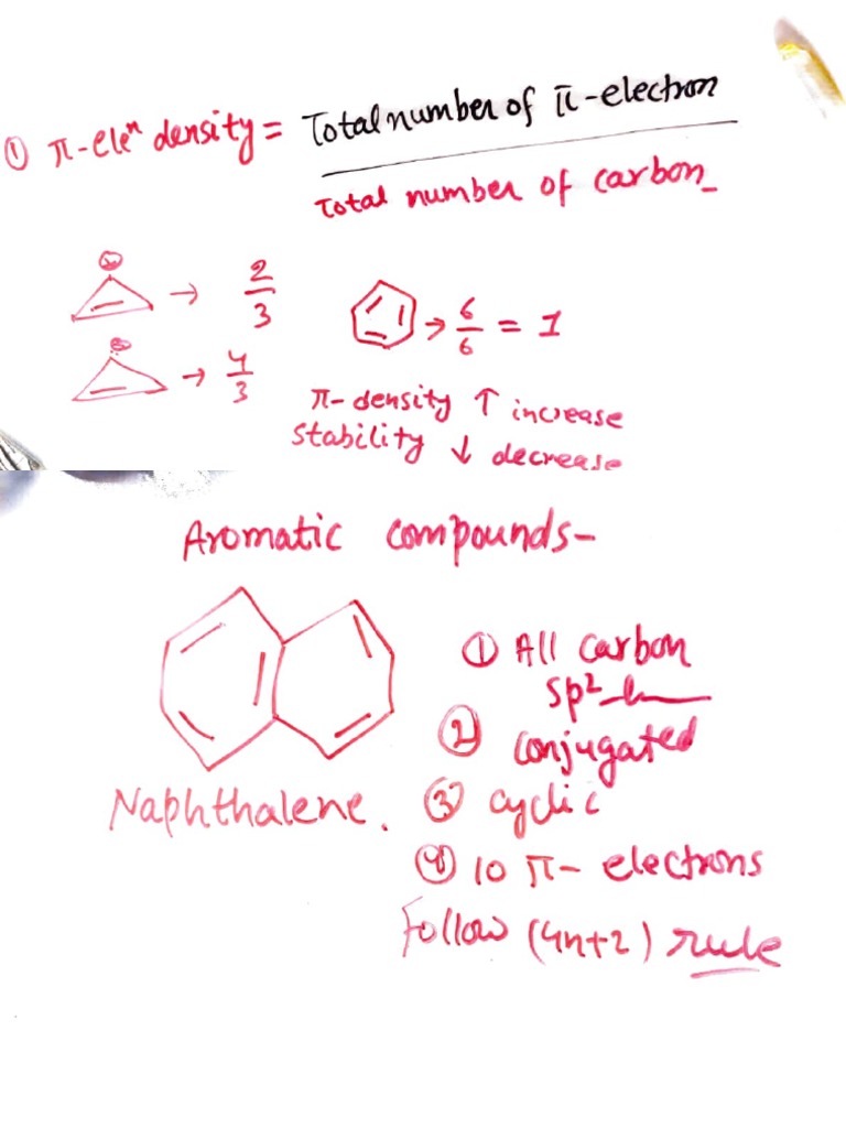 Aaj Ki Chemistry Ki Class.. | PDF | Aromaticity | Hydrogen Compounds