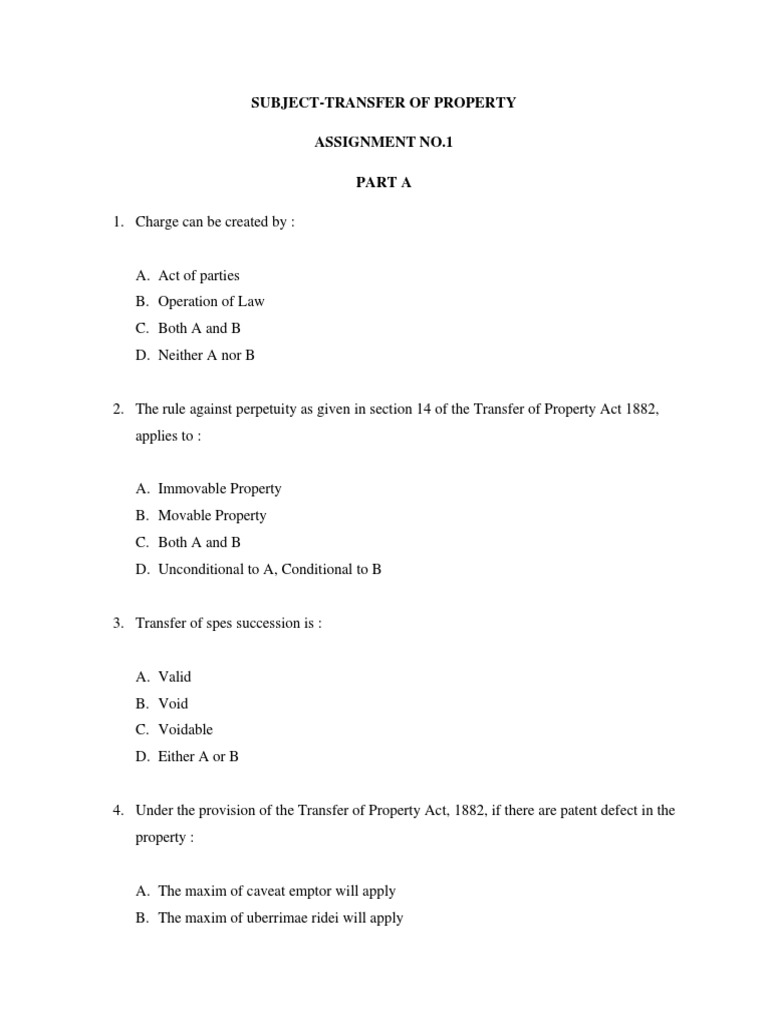 TOPA Assignment | PDF | Mortgage Law | Lease