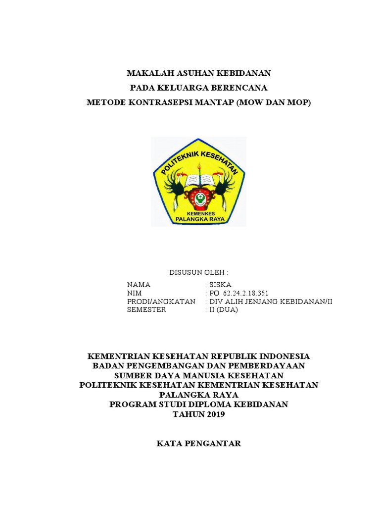 Makalah Mop Mow | PDF