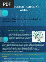 ESP 7 Pagpapahalaga at Birtud Unang Bahagi Maikling Pagsusulit | PDF