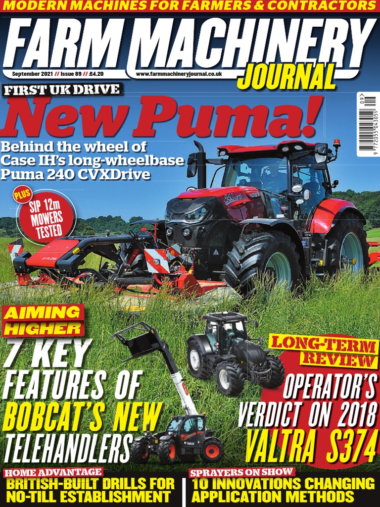 Farm Machinery Journal Issue 89-September 2021 | PDF | Tractor | Engines
