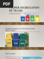 Waste Segregation Plan | PDF | Recycling | Waste Management