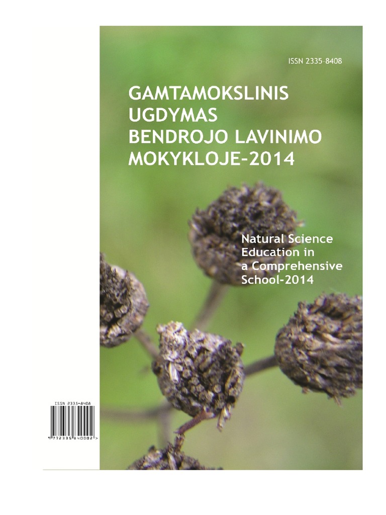 Natural Science Education in A Comprehensive School-2014 | PDF