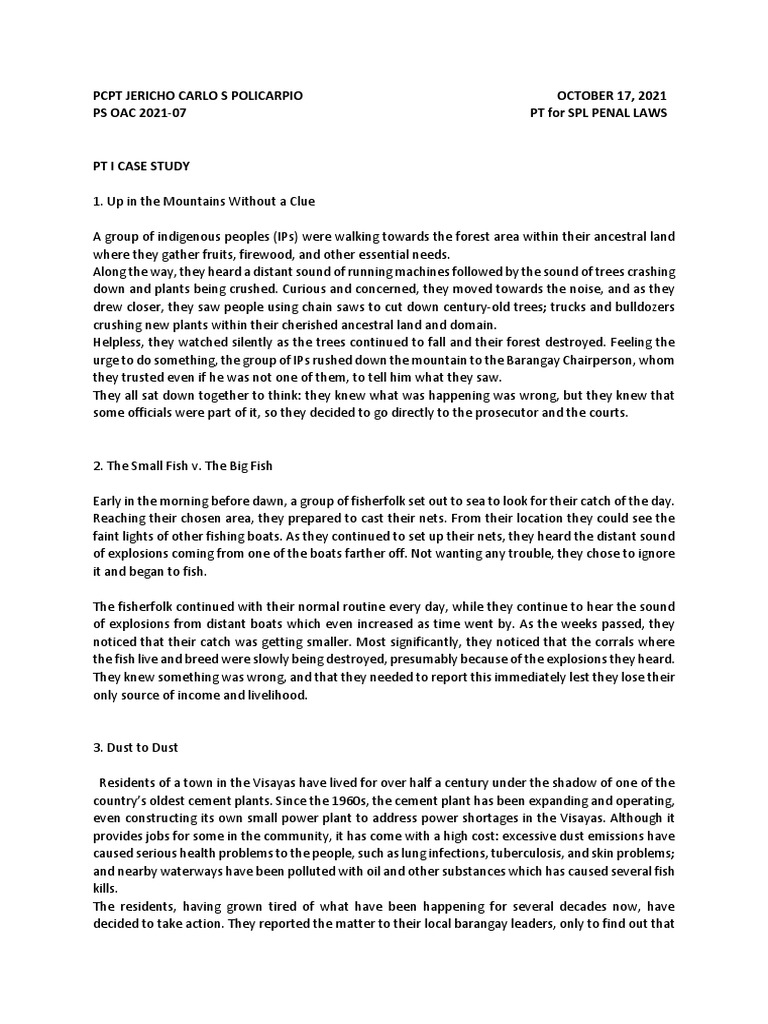 Legal Actions for Environmental Violations | PDF | Affidavit | Common Law
