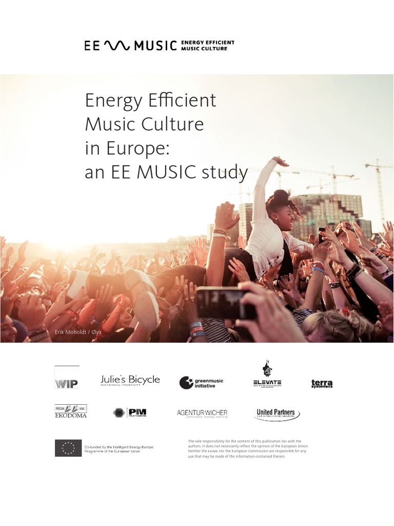 Energy Efficiency in European Music Events | PDF | Carbon Footprint ...