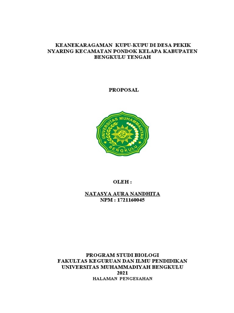 Keanekaragaman Kupu-Kupu di Pekik Nyaring | PDF