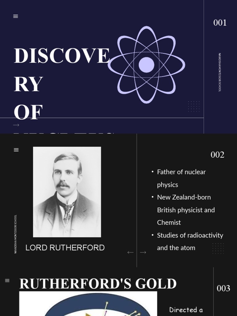 Discovery of Nucleus | PDF | Atomic Nucleus | Atoms