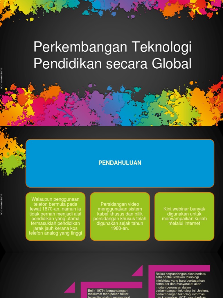 Perkembangan Teknologi Pendidikan Global | PDF
