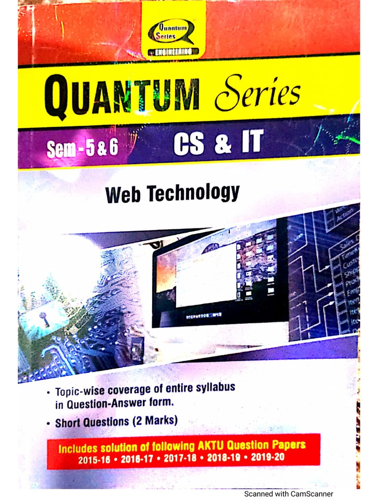 Web Technology Quantum | PDF