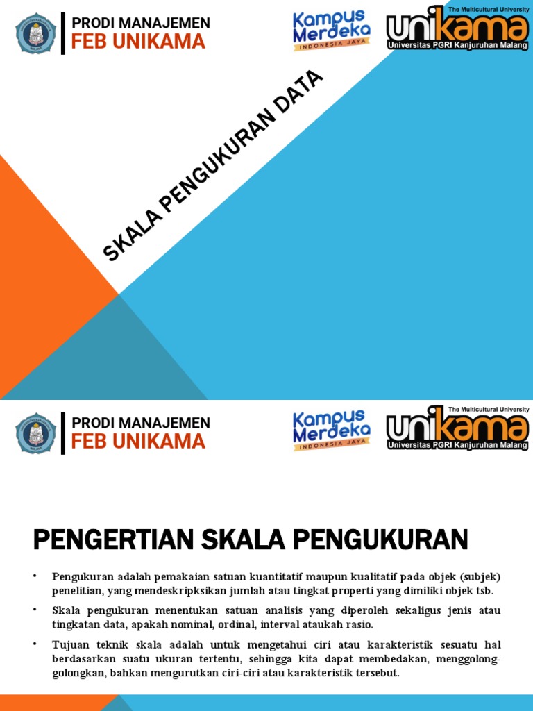 Skala Pengukuran & Instrumen Riset | PDF