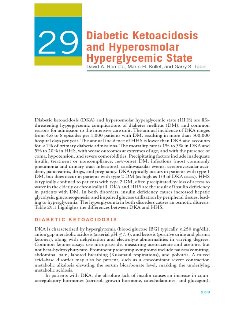 DKA and HHS The Washington Manual of Critical Care | PDF ...