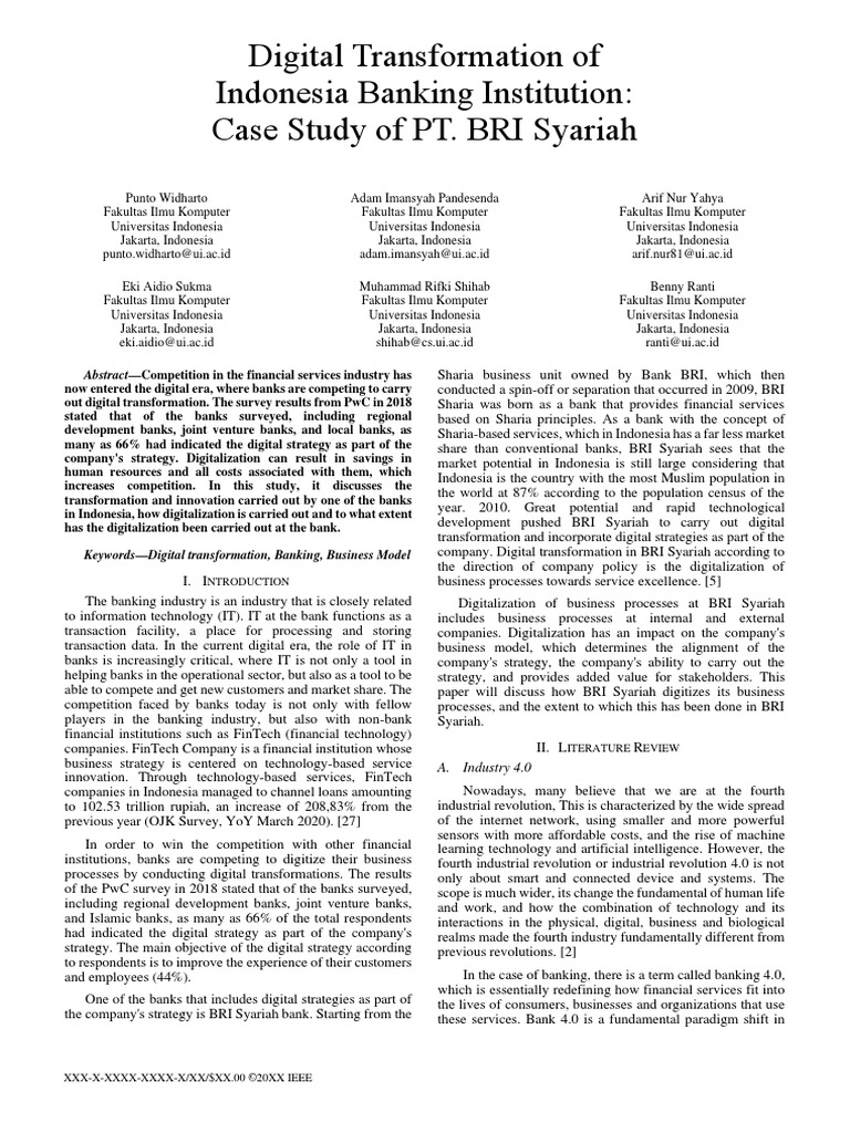 Contoh Paper 2 | PDF | Strategic Management | Business Model