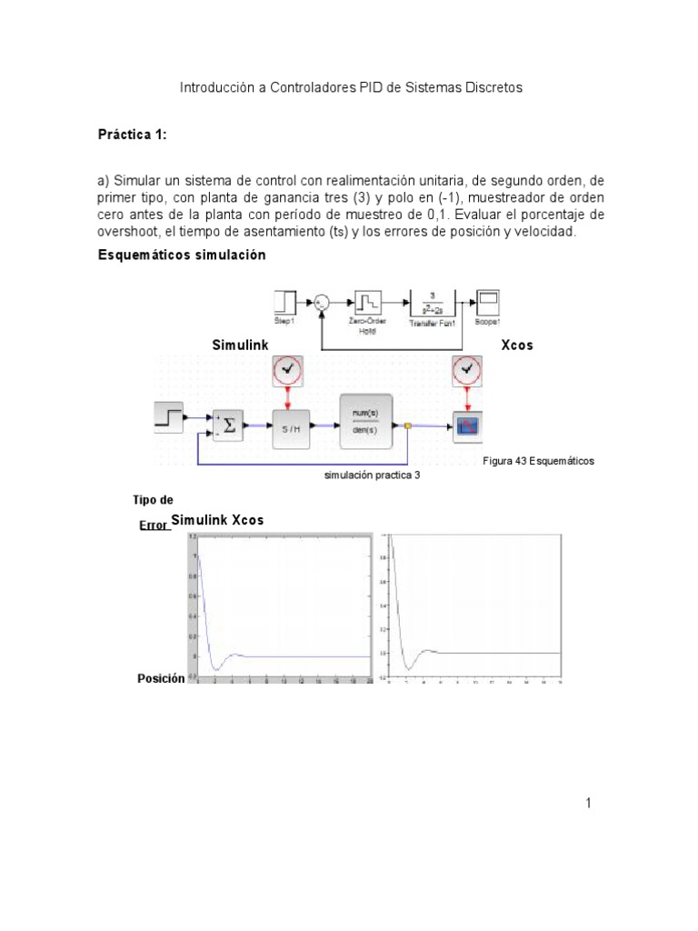 Control PID Discreto | PDF | Ingenieria Eléctrica | Edad de información