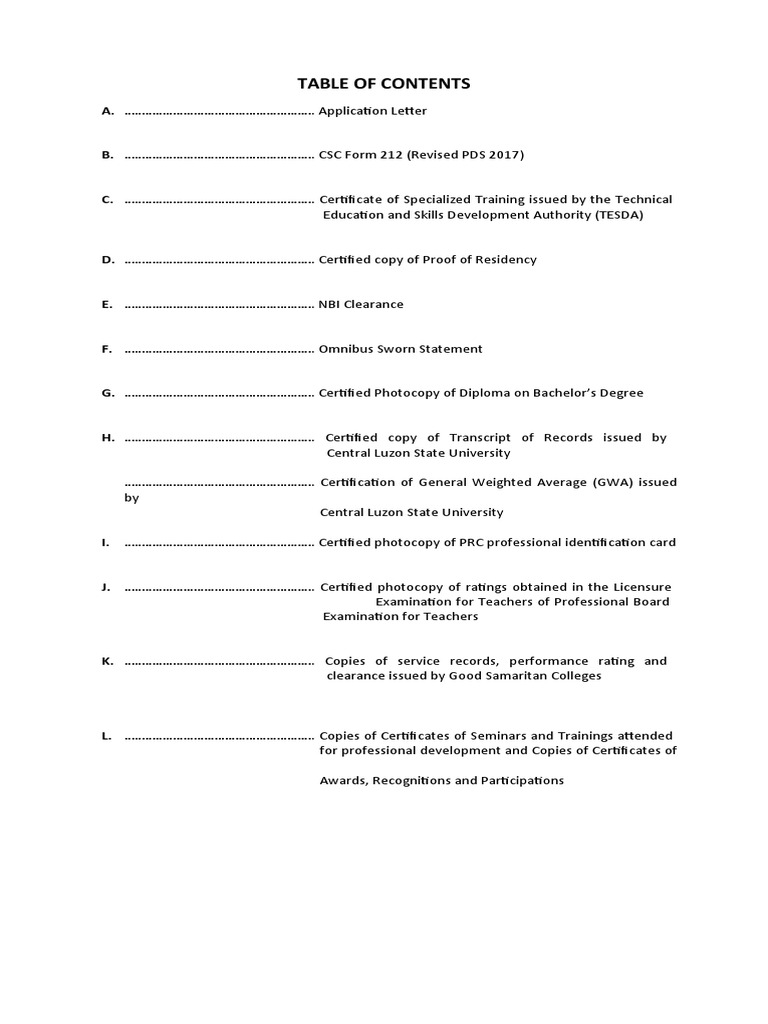 Table of Contents SHS | PDF | Career & Growth | Art