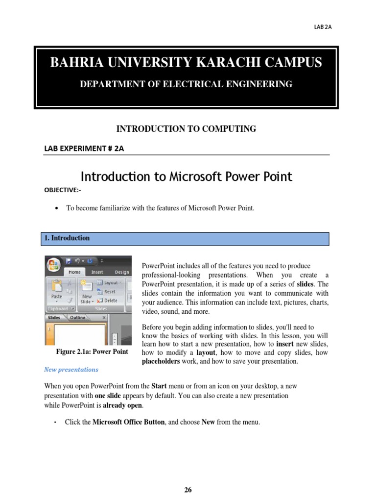 CSC 111 Lab 2a 15102021 120109pm | PDF | Microsoft Power Point | Page ...