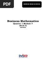 BusinessMath Q2 Mod5 Overtime-Pay | PDF | Overtime | Salary