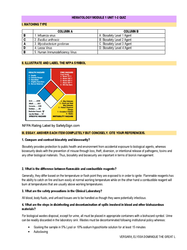 (HEMA) Practice Questions | PDF | Coagulation | Blood Plasma