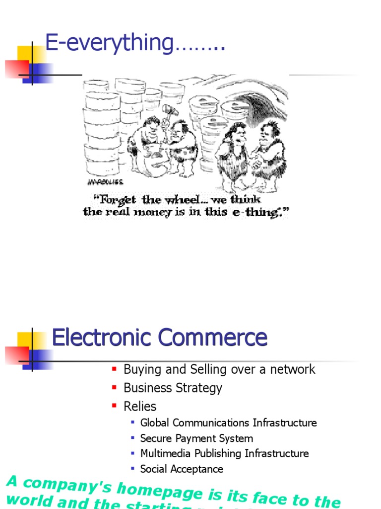 E-Commerce Guide: Everything You Need to Know About Electronic Commerce ...