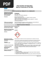 Hoja de Seguridad DEGREASE 45 | PDF | Química | Naturaleza