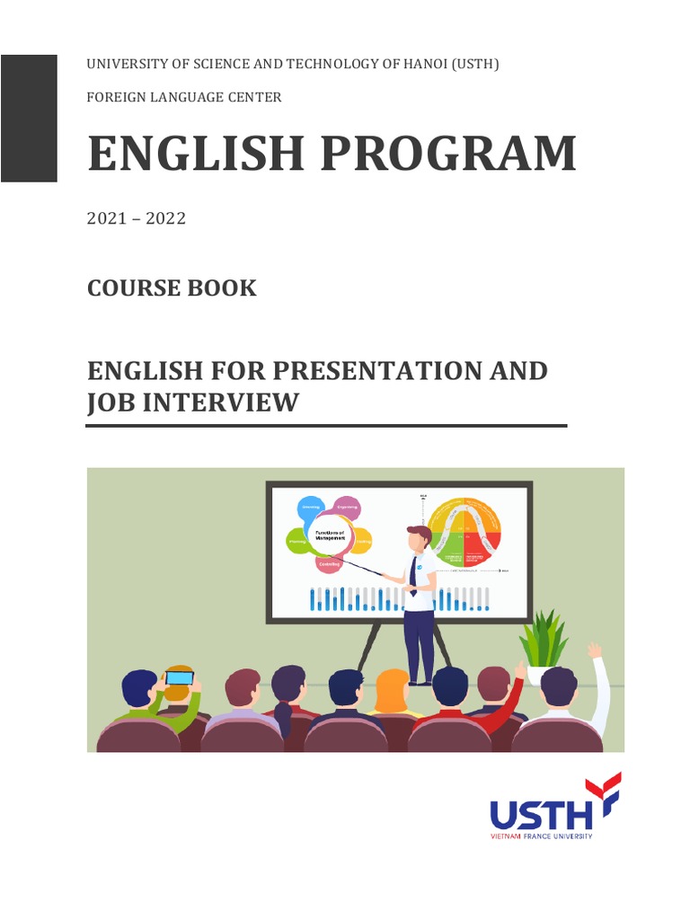 Book 3 English For Presentation and Job Interview - B1 - Presentation ...