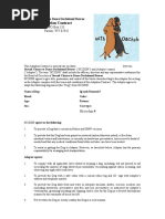 Pet Foster Care Agreement Template | PDF | Pet | Caregiver
