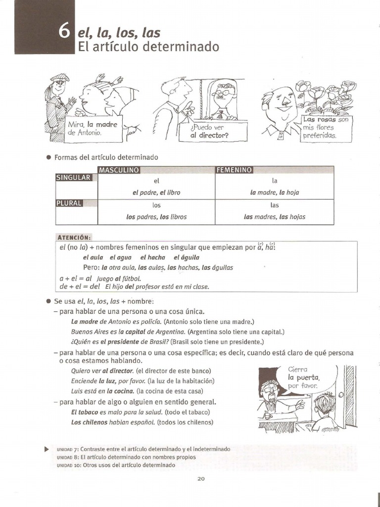 El, La, Los, Las | PDF