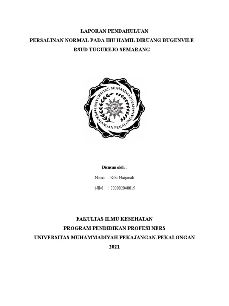 LP Persalinan Normal-1 | PDF