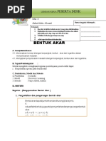 LKPD Bilangan Berpangkat Peer Teaching 1 | PDF