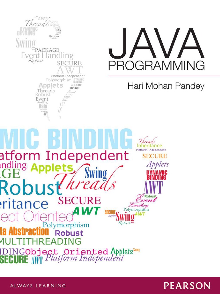 Always Learning Pandey Hari Mohan Java Programming Dorling Kindersley India Pearson 