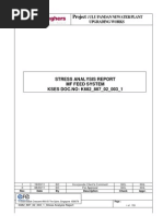 Stress Analysis Report Format | PDF | Steam | Stress (Mechanics)