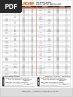 UNF Thread Sizes Chart ANSI/ASME B1.1 | PDF
