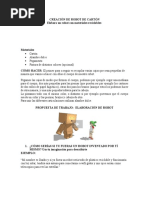 Wall E Proyect | PDF | Robot | Robótica