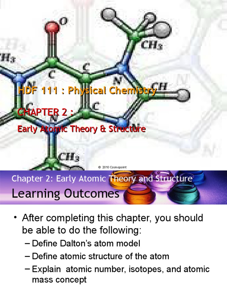 HDF 111: Physical Chemistry | PDF | Atoms | Isotope