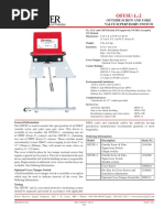 4 Inch Flow Switch Specs | PDF | Electrical Connector | Pipe (Fluid ...