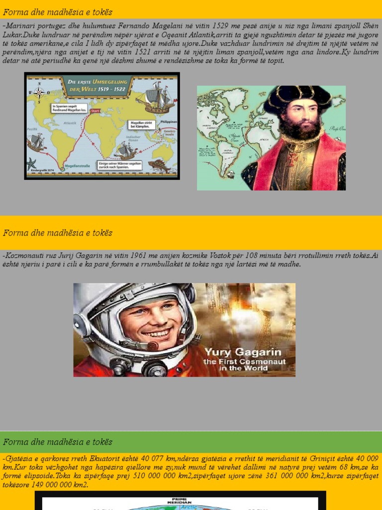 Forma Dhe Madhësia e Tokës | PDF