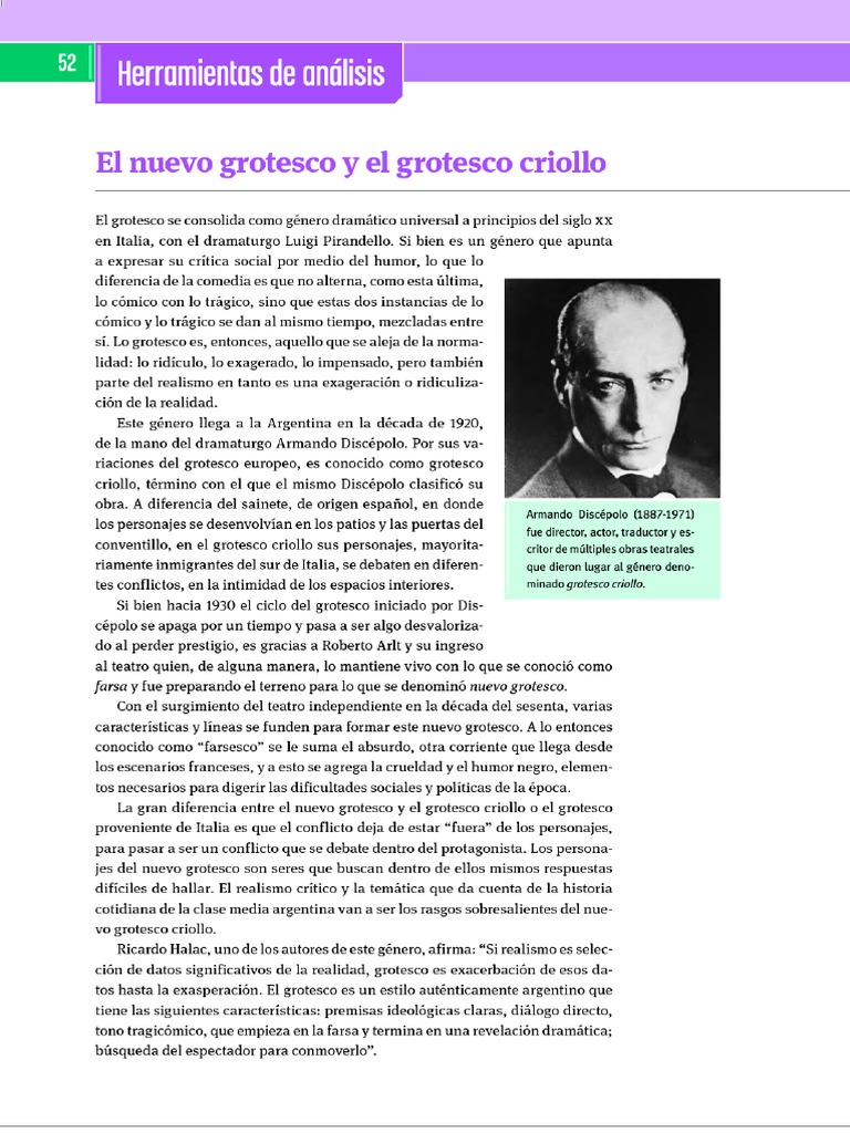 Grotesco y Nuevo Grotesco | PDF