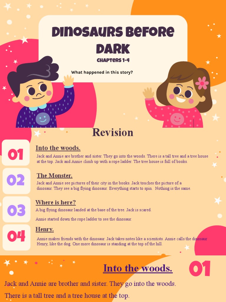 Dinosaurs Before Dark: Chapters 1-4 | PDF