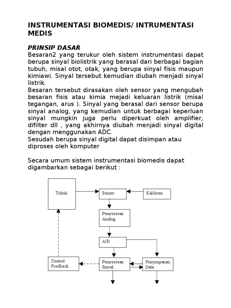 Sensor Biomedis | PDF