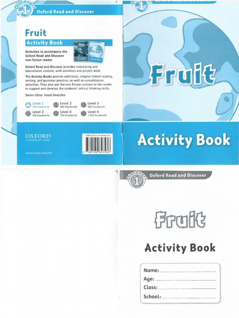 Discovery 1 - Fruit - Activity - Book | PDF | Fruit | Plants