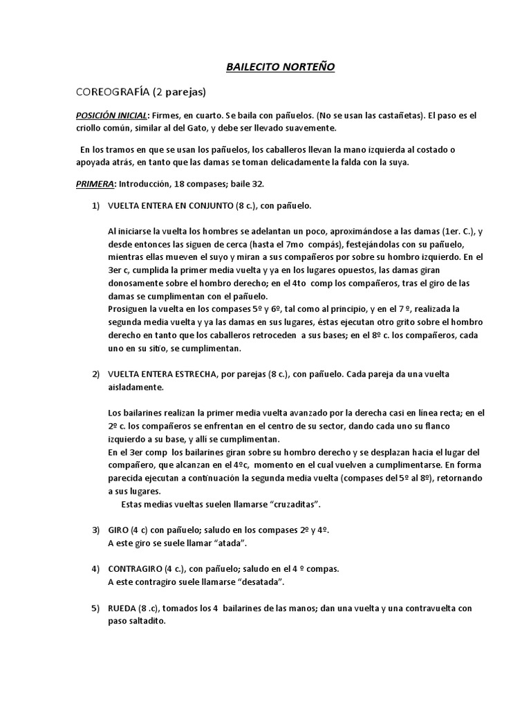 Bailecito | PDF | Arte