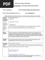 Sample Integrated Lesson Plan | PDF | Reading Comprehension | Communication