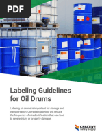 Fuel Storage Tank Color Codes Guide | PDF | Biodiesel | Gasoline