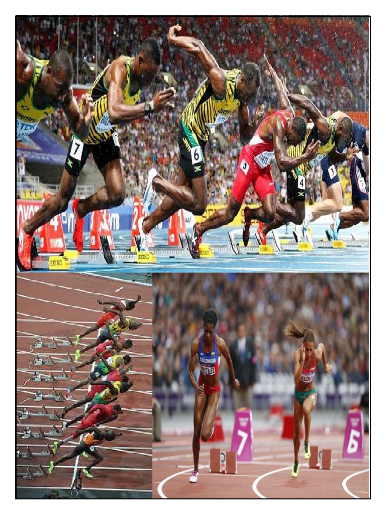 Las Carreras de Velocidad en El Atletismo | PDF | Deporte del atletismo ...