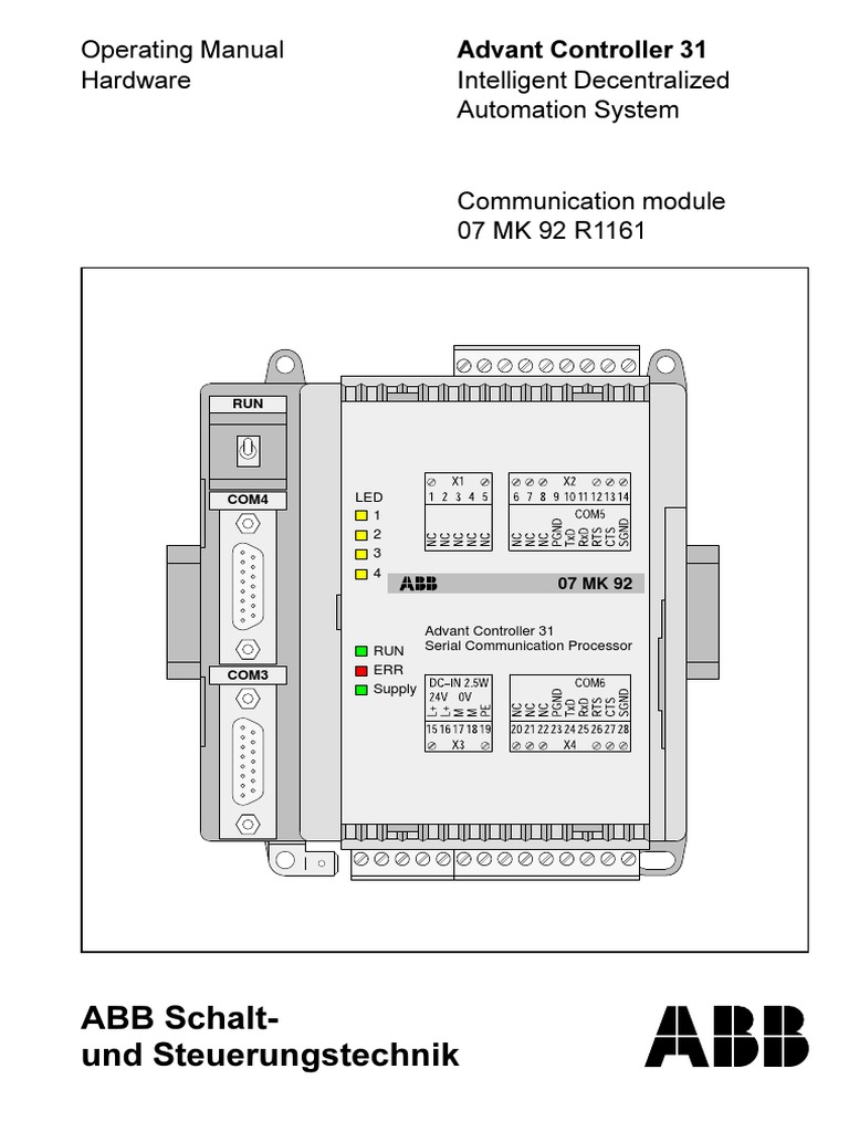 07 MK 92 Communication Module | PDF | Electrical Engineering | Computing
