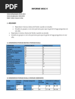 RANGOS DE WISC V | PDF